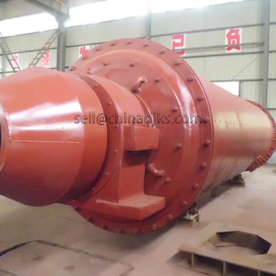 China Continuous Ball Mill Rubber or Cast Iron Lining 22kW for Dry Wet Grinding for sale