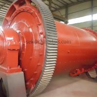 China Continuous Ball Mill Rubber or Cast Iron Lining 22kW for Dry Wet Grinding for sale