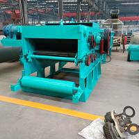 China ISO9001 Drum Wood Chipper 500x270mm Feeder 7-8 TPH Capacity Wood Chip Dust Making Machine for sale