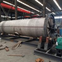China Stainless Steel 310S Continuous Grinding Ball Mill 1-30t/H Capacity for Mining and Food Industries for sale