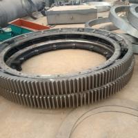 China Rotary Kiln Tyre Forged Girth Gear 7000mm Diameter ISO9001 OEM for sale