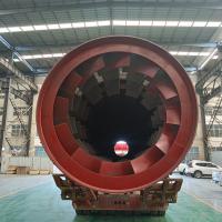 China 350t/h Stone Rotary Drum Washer Trommel Scrubber for Sand Aggregate Desliming for sale