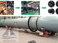 China Activated Carbon Production Plant 400-800°C Carbonization Process for sale