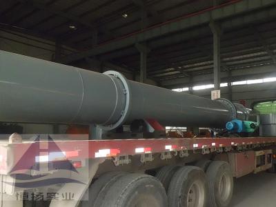 China Co-Current Configuration Rotary Dryer 5-70t/h Capacity for sale