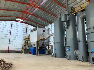 China Rotary Kiln Medical Waste Incineration Plant 5-40 tph Capacity Hazardous Waste Treatment for sale