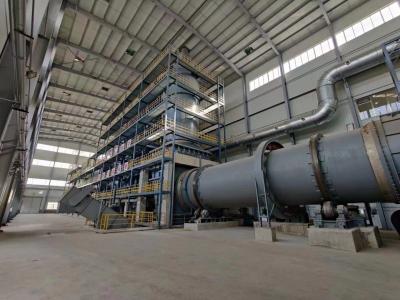 China Rotary Kiln Medical Waste Incineration Plant 500 kg/h for Hazardous Waste Treatment for sale