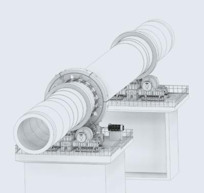 China Industrial Rotary Kiln 5-45t/h Capacity for Cement Lime Iron Ore Processing for sale