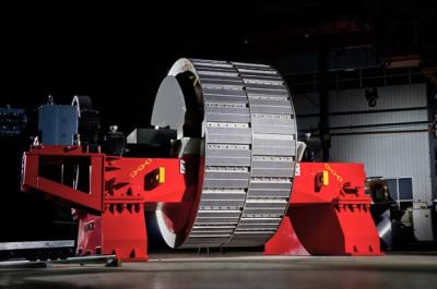 China DLS Series Double Vertical Ring High Intensity Magnetic Separator 1.1T 0-1400A for sale