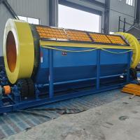 China Industrial Rotary Screen Sifter 1000-3000mm Diameter Wet Dry Process Multi-angle for sale