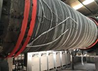 China Energy-Saving Induction Heating Rotary Dryer 4-6t/h Capacity 300kw Motor Power for sale