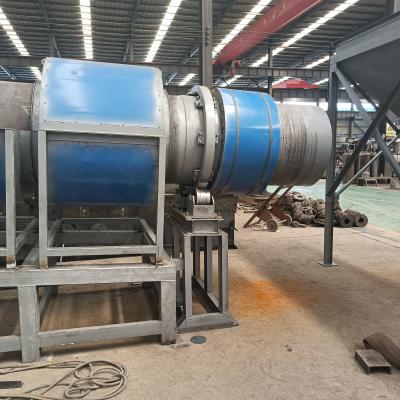 China Rotary Drum Dryer 5-10 TPH Electric Control for Organic Fertilizer Production for sale