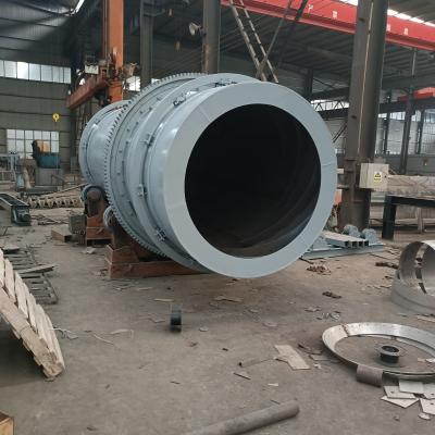 China Rotary Tubular Calciner with Integrated Cooler for Gypsum Plant 120-150°C for sale