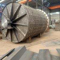 China Batch Ball Mill for Dry and Wet Grinding 3-60t/h Capacity 25mm Feed Size for sale