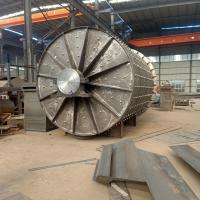 China Batch Ball Mill for Dry and Wet Grinding 3-60t/h Capacity 25mm Feed Size for sale