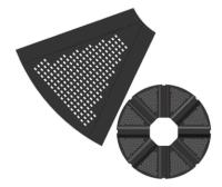 China Autogenous SAG Mill Rubber Liner for Mineral Processing Wear Resistant 100000 Ton Capacity for sale