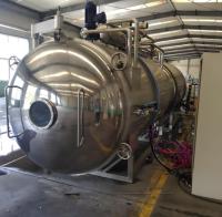 China Round Static Vacuum Dryer SS Steel 150C 0.096Mpa for Heat Sensitive Materials for sale