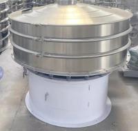 China Stainless Steel Rotary Vibrating Screen 1-5 Layers 2-500 Mesh for Food Chemical Pharma for sale