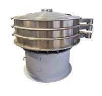 China Stainless Steel Rotary Vibrating Screen 1-5 Layers 2-500 Mesh for Food Chemical Pharma for sale