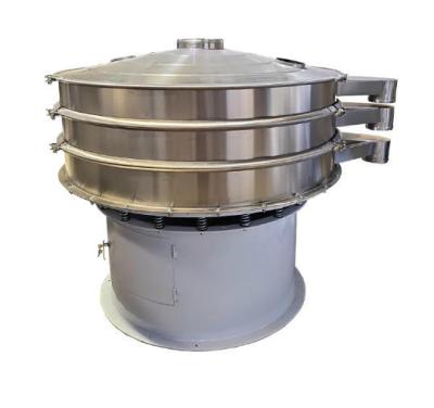 China Stainless Steel Rotary Vibrating Screen 1-5 Layers 2-500 Mesh for Food Chemical Pharma for sale