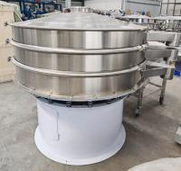 China Stainless Steel Rotary Vibrating Screen 1-5 Layers 2-500 Mesh for Food Chemical Pharma for sale