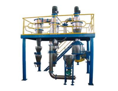 China LHA Cyclone Jet Mill Classifier 20-10000kg/h Capacity Air Consumption 3-120m3/min for sale