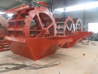 China Wheel Sand Washing Machine 15-200t/h Capacity Carbon Steel Sand Washer for Grading and Impurity Removal for sale