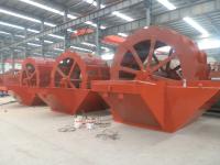 China Wheel Sand Washing Machine 15-200t/h Capacity Carbon Steel Sand Washer for Grading and Impurity Removal for sale