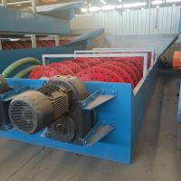 China Double Spiral Sand Washer 2XL915 200tph High Capacity Sand Gravel Washing Equipment for sale