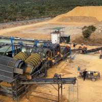 China Sand Washing Line for Sand and Gravel Processing 200 Mesh Fines Recovery for sale