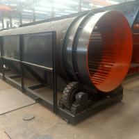 China Metal Rotary Drum Screen 1000mm Diameter 16 r/min for Alluvial Gold Sieving and Washing for sale