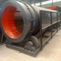 China Metal Rotary Drum Screen 1000mm Diameter 16 r/min for Alluvial Gold Sieving and Washing for sale