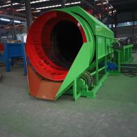 China Industrial Trommel Screen 1-250 t/h Rotary Drum Sieve for Soil Sand Compost Sorting for sale