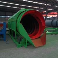 China Industrial Trommel Screen 1-250 t/h Rotary Drum Sieve for Soil Sand Compost Sorting for sale