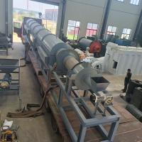 China Continuous Biomass to Biochar Production Line 1-5 TPH Pyrolysis Equipment for sale