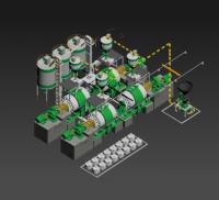 China High-Intelligence Unmanned Ultra-Fine Powder Production Line 1-5um 75-800kw for sale
