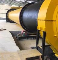 China Olive Pomace Rotary Drum Dryer for sale