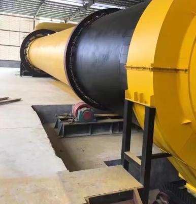 China Olive Pomace Rotary Drum Dryer for sale