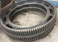 China 6.5M Internal Teeth 1400HP Rotary Kiln Girth Gear - 6500mm Diameter, 25.4 Module Industrial Power Transmission for sale