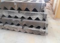 China ISO9001 Certified High Manganese Steel Movable Jaw Crusher Wear Plates for Mining Equipment for sale
