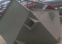 China Q235 Steel Feeding Hopper with Screen Decker - 1-10 Ton Capacity & 2-20mm Mesh Options for sale