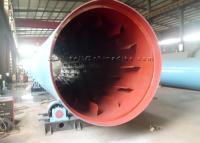China 4KW Rotary River Port Sludge Dryer with 8mm Thickness - Multiple Sizes Available from Φ0.8×8m to Φ3.5×24m for sale