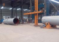 China 70mm Thickness 3500mm Silica Sand Dryer - 175t/H Rotary Drying Machine with 200-700°C Temperature Range for sale