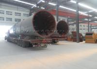 China 3% Gradient Gypsum Dryer 5.5KW Phosphogypsum Rotary Drying Machine for sale