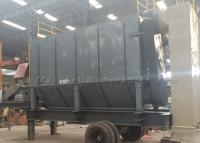 China PLC Mobile Pulse Bag Filter Dust Collector 2450mm Bag Length 300m² Filter Area for Chemical Mining Industry for sale