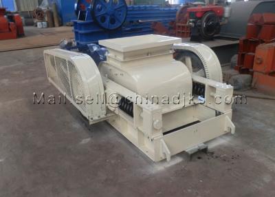 China 1500KG 11KW Double Roller Crusher for Gypsum with 8mm Discharge Size and 5-10 t/h Capacity for sale