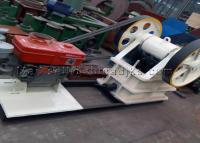 China 130mm Brick Stone Crushing 35TPH 8HP Diesel Jaw Crusher with 1-20t/h Capacity Range for sale