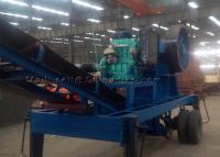China 50tph Diesel Mobile Crushing Station with 210mm Feeding Size for Rock and Stone Processing for sale