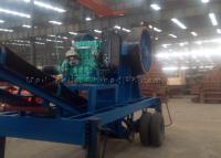 China 50tph Diesel Mobile Crushing Station with 210mm Feeding Size for Rock and Stone Processing for sale