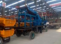 China Mobile Crushing Station 100TPH 55HP Diesel Hammer Crusher with Feeder for Rock Processing for sale