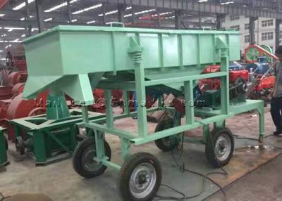 China Diesel Linear Vibrating Screen 500×2000mm 960RPM with 0.05-5 t/h Capacity for Industrial Powder Separation for sale